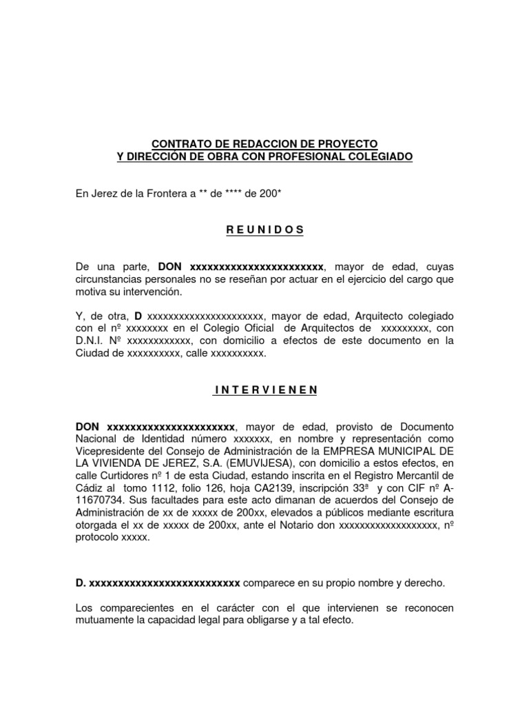 Redacción de un Contrato y Clausulas | Pagaré | Gobierno