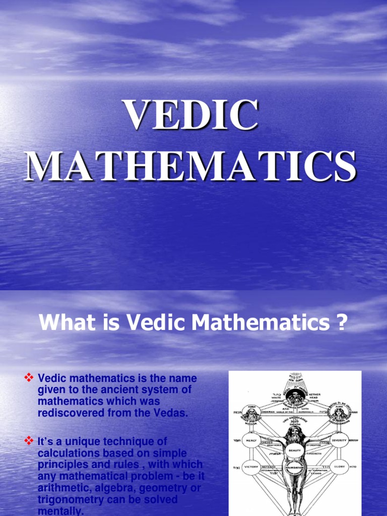 Vedic Mathematics | PDF