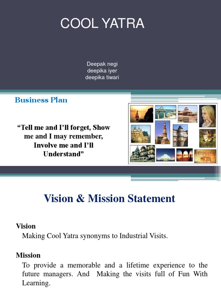 Cool Yatra Business Plan | PDF | Revenue | Lunch