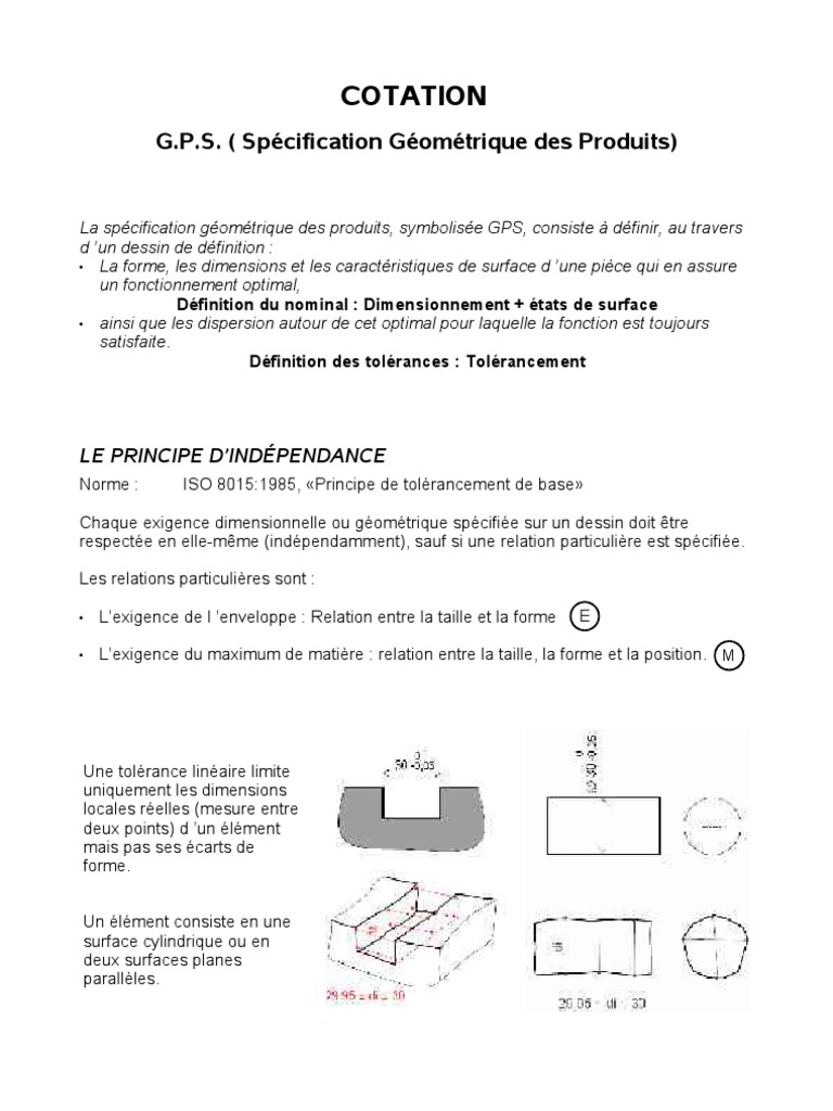 Cotation Cours | PDF