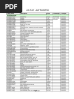 Architectural Drawing Color Standards | PDF | Wall | Door