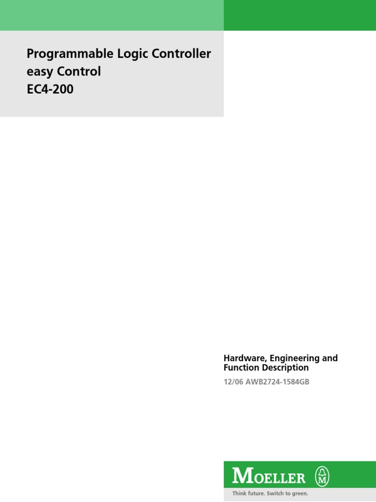 Easy Soft Manual | PDF | Booting | Programmable Logic Controller