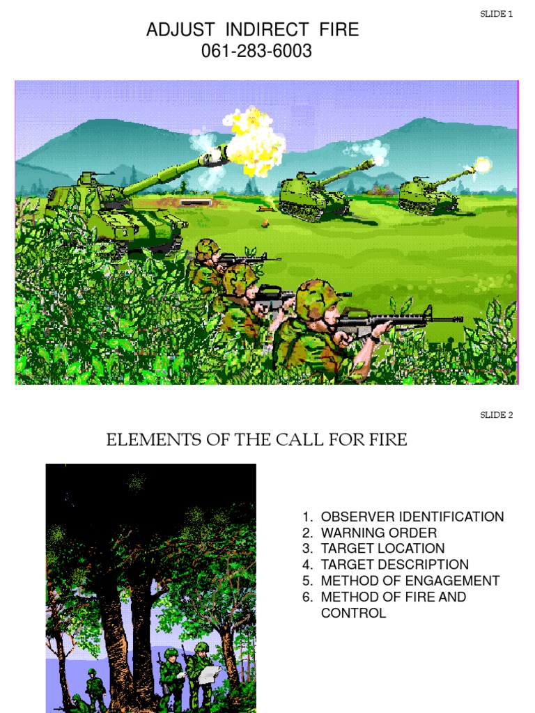 Adjust Indirect Fire | PDF | Military | Warfare