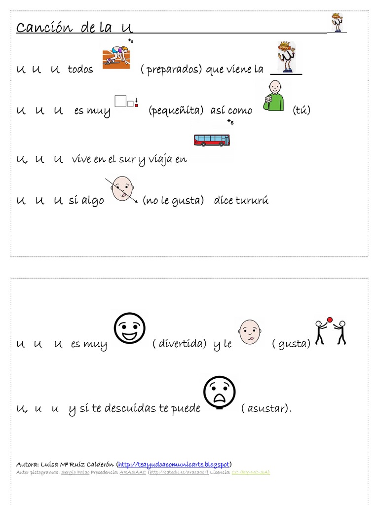 Canción de La Letra U | PDF