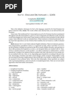 Na'vi Language Quick Start Guide | PDF