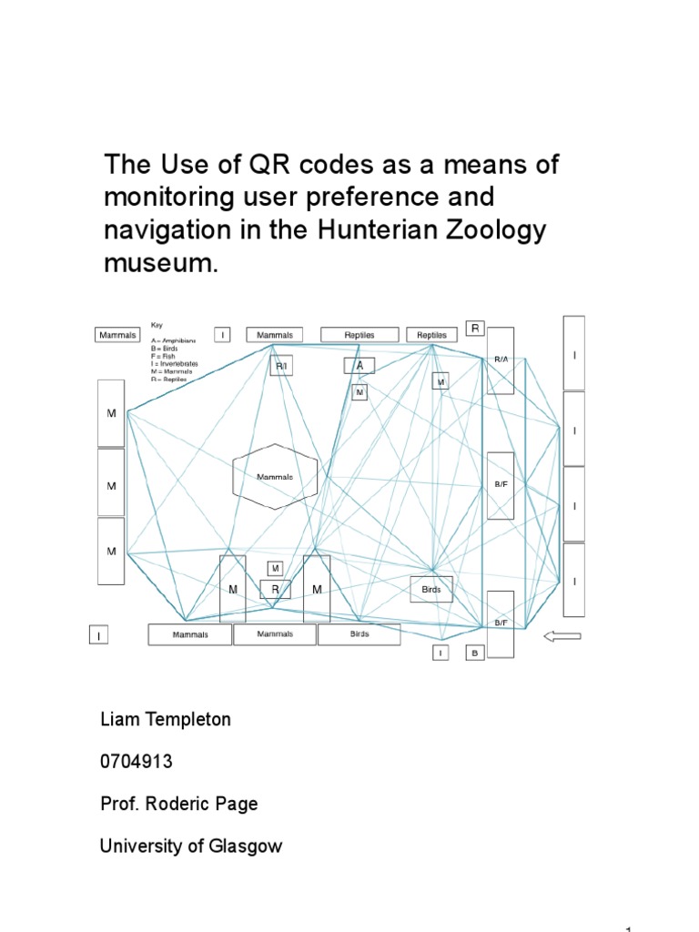 The Use of QR Codes As A Means of Monitoring User Preference and ...