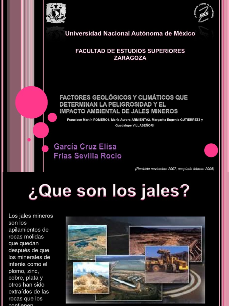 Factores Geológicos y Climáticos Que Determinan La Peligrosidad y El ...