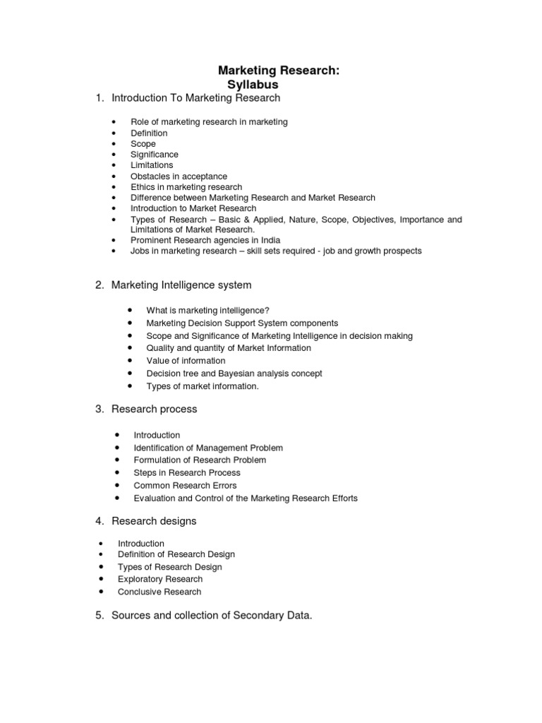 Marketing Research | PDF | Marketing Research | Statistical Hypothesis ...