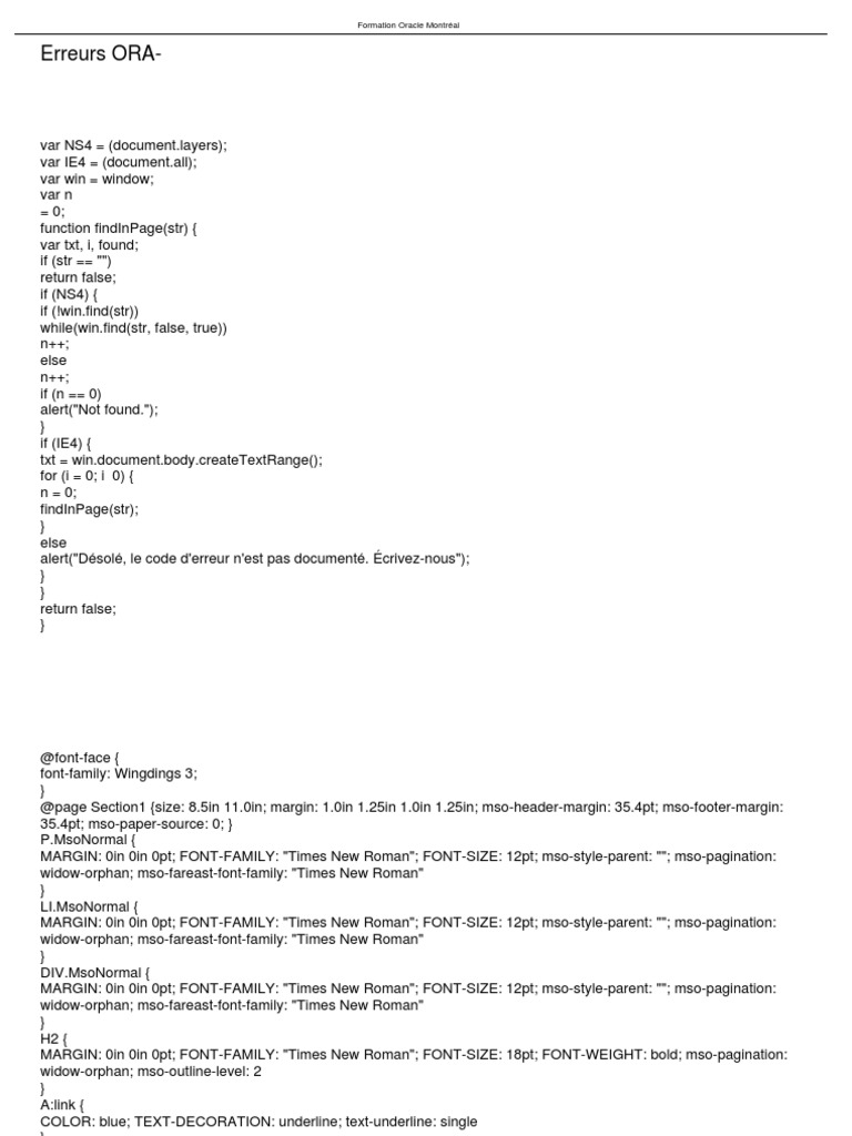 Oracle Errors File Pdf Database Schema Information Retrieval 