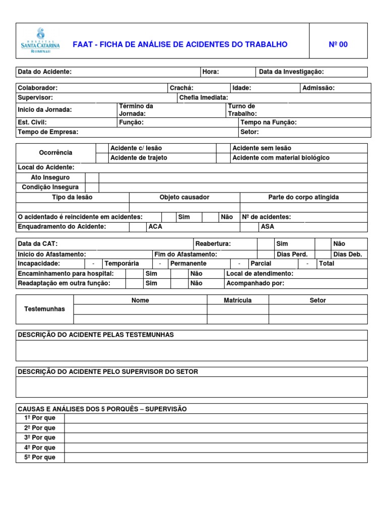 MODELO FAAT-Analise de Acidentes