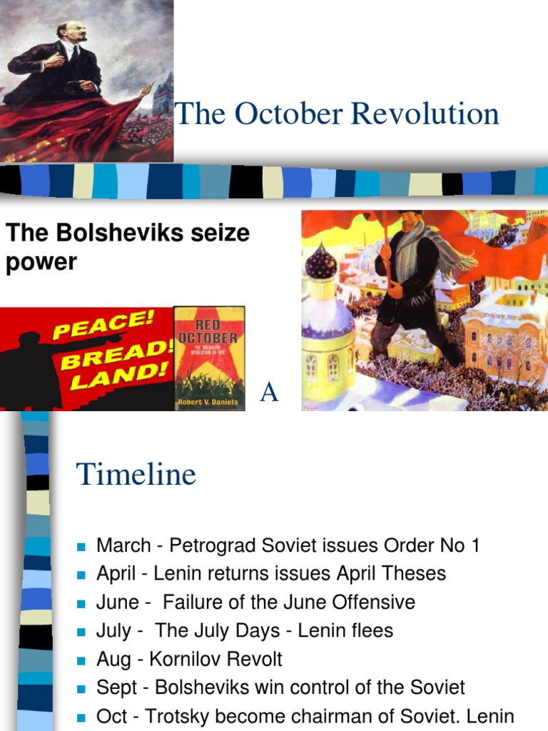 The October Revolution - Russia 1917 - IGCSE Depth Study. | PDF ...