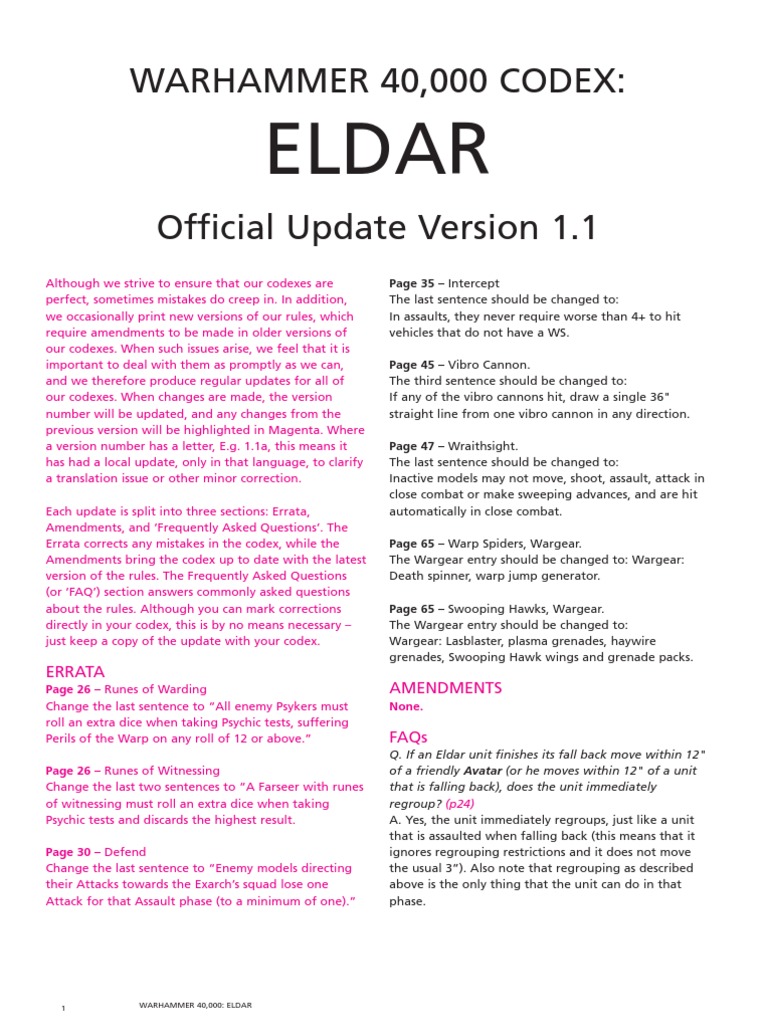 Eldar: Warhammer 40,000 Codex | PDF | Tanks | Violence