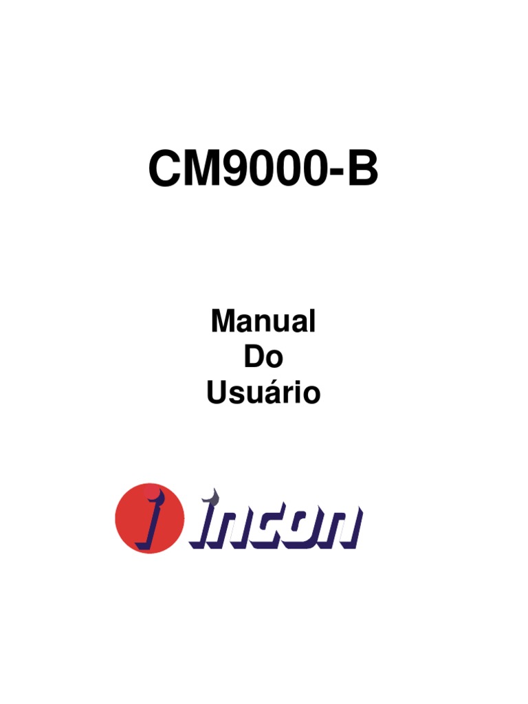 CM9000B Manual | PDF | Tempo | Relé