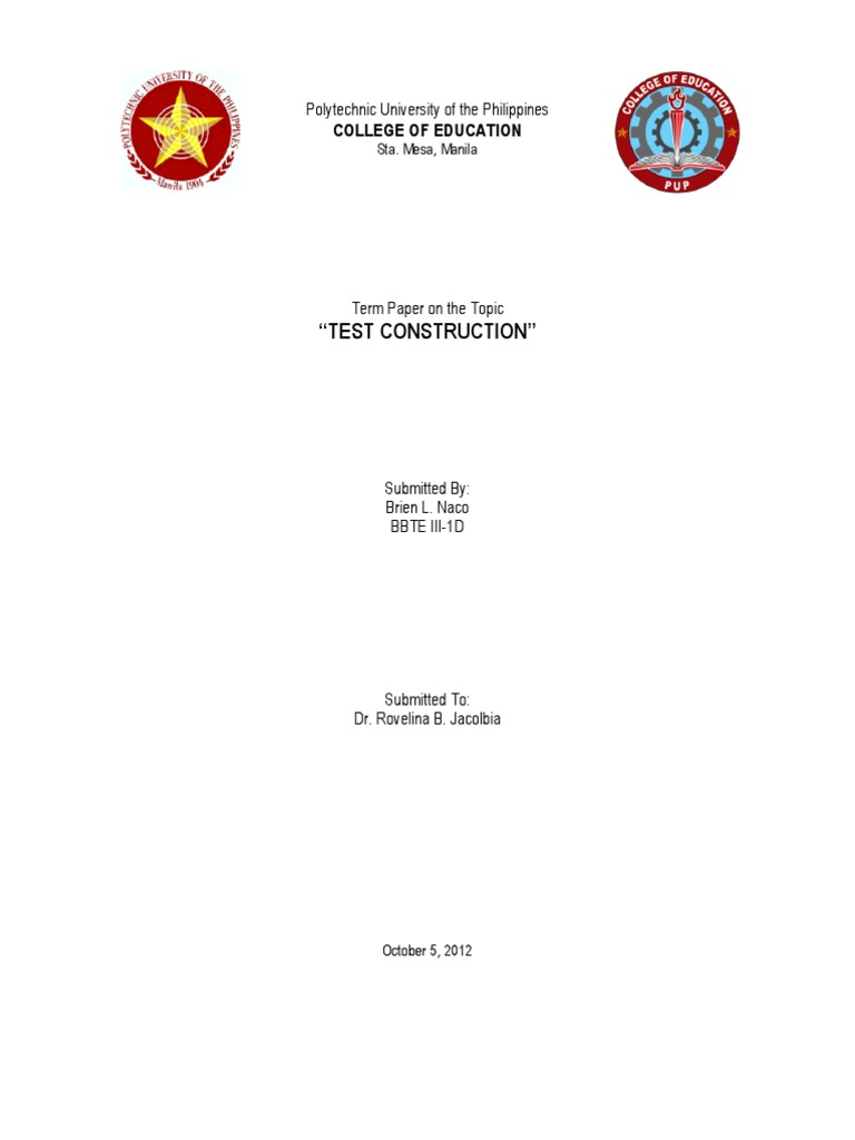 Philosophy of Education | PDF | Educational Assessment | Rubric (Academic)