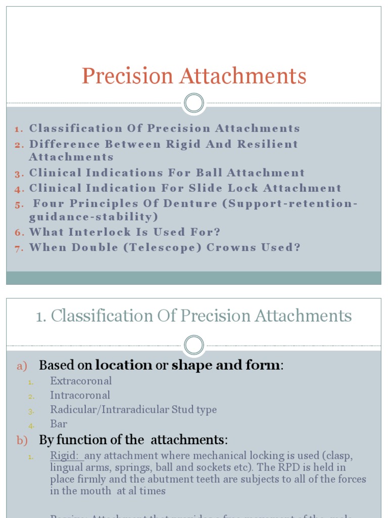 Semi Precision Attachment Abutment