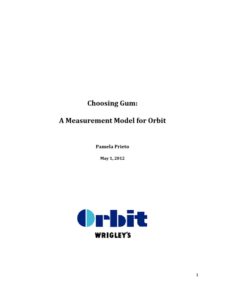 Orbit Measurement Model | PDF | Behavior | Norm (Social)