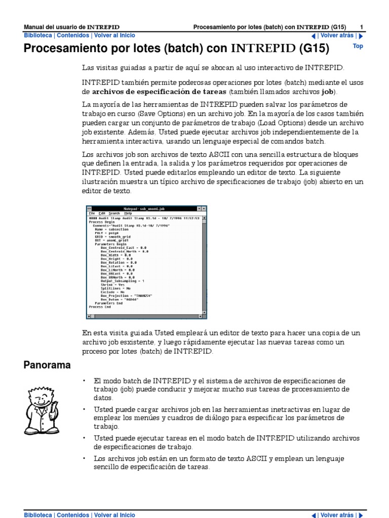Procesamiento Por Lotes (Batch) | PDF | Archivo de computadora ...