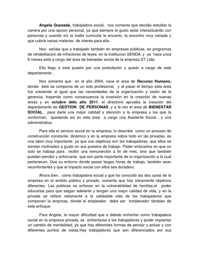 Angela Quezada | PDF | Crecimiento personal y profesional