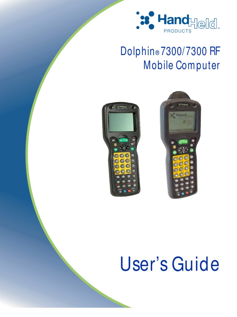 Dolphin 7300 Mobile Computer User Guide | PDF | Electromagnetic ...