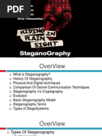 Steganography | PDF | Secure Communication | Secrecy