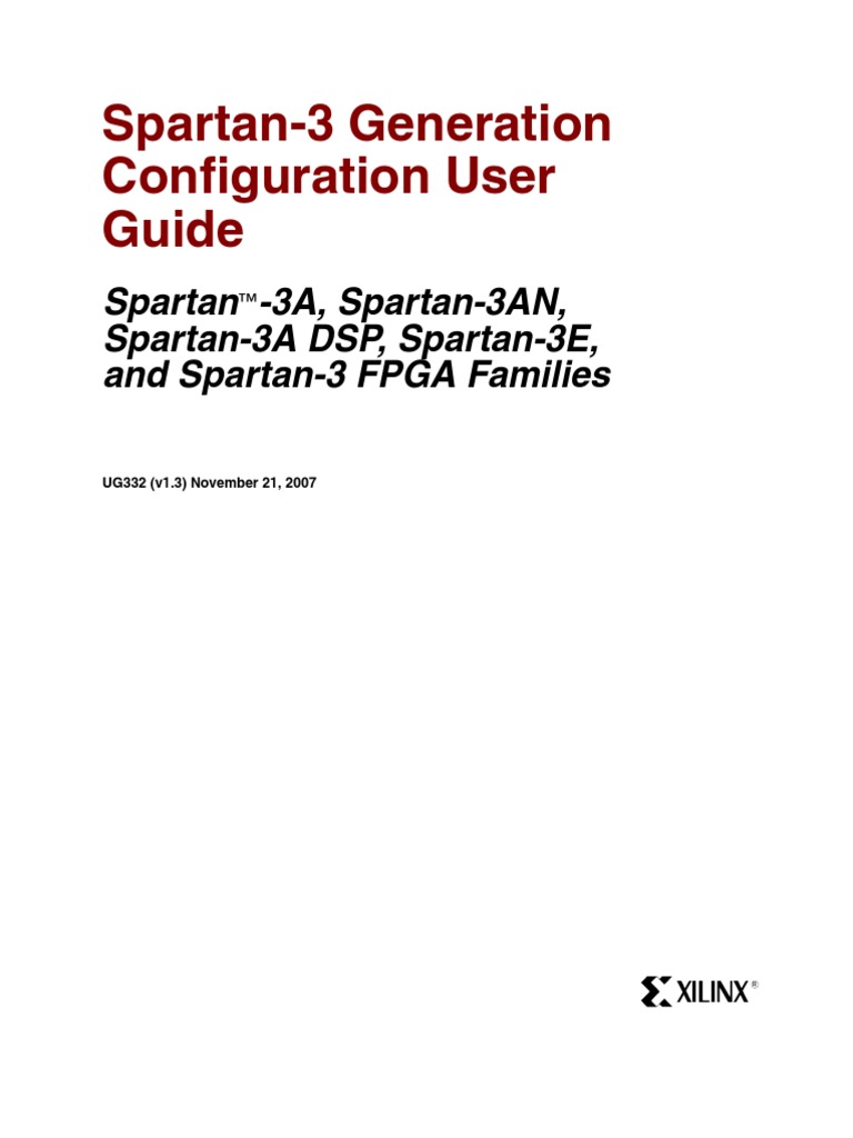 Spartan3 Configuration | PDF | Field Programmable Gate Array | Digital ...