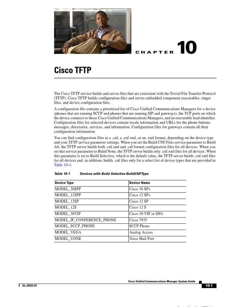 Configuration and Processes of the Cisco TFTP Service | PDF | I Pv6 ...