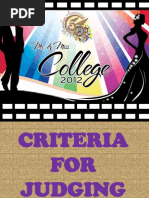 EMCEE Script For Pageant PDF | PDF | Language Arts & Discipline | Art