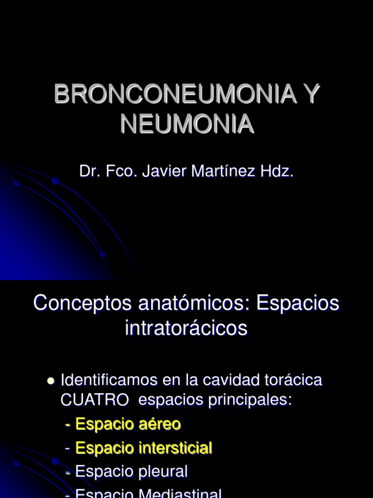 Bronconeumonia y Neumonia[1]