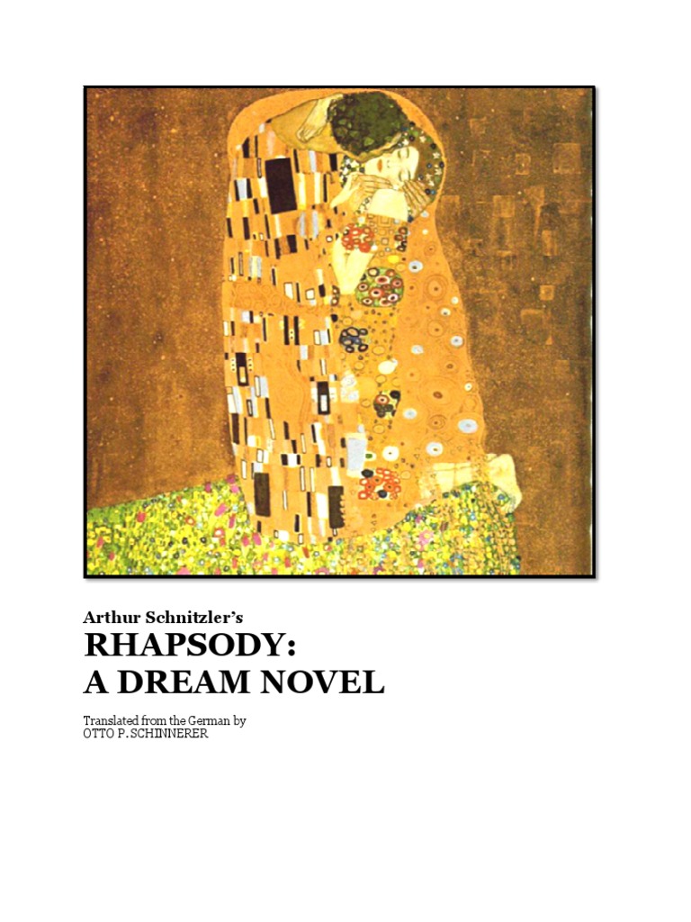 Arthur Schnitzler - Rhapsody, A Dream Novel (Dream Story) | PDF