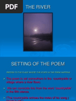 Small Towns and Rivers - Poem Appreciation | PDF