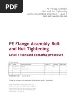 ASME Flange Bolt Torque Procedure | PDF | Pipe (Fluid Conveyance) | Nut ...