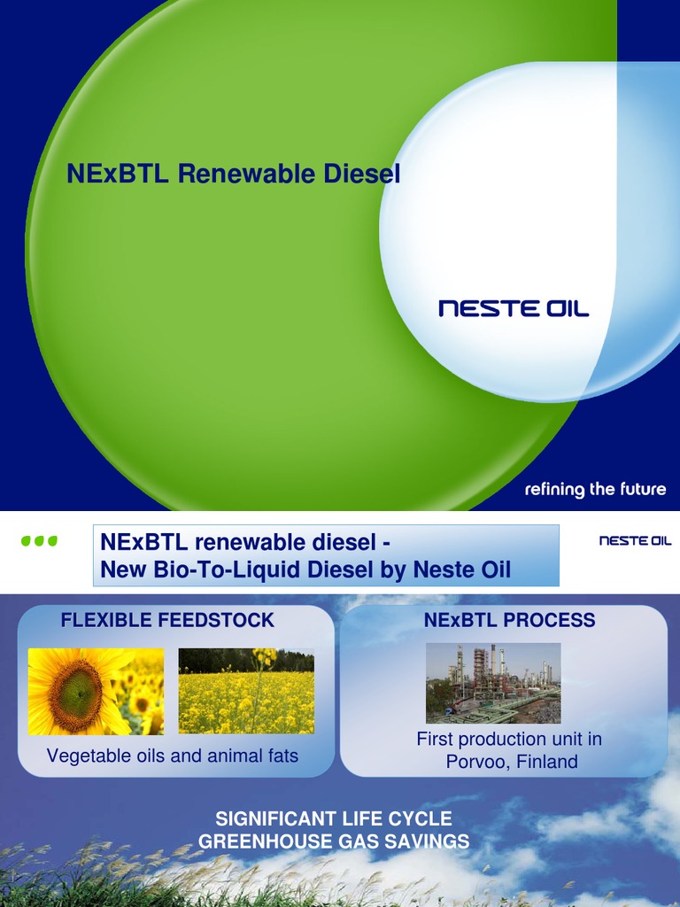 BEST NExBTL Renewable Diesel | PDF | Diesel Fuel | Biodiesel