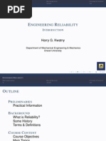 Introduction To Reliability Engineering | PDF | Reliability Engineering ...
