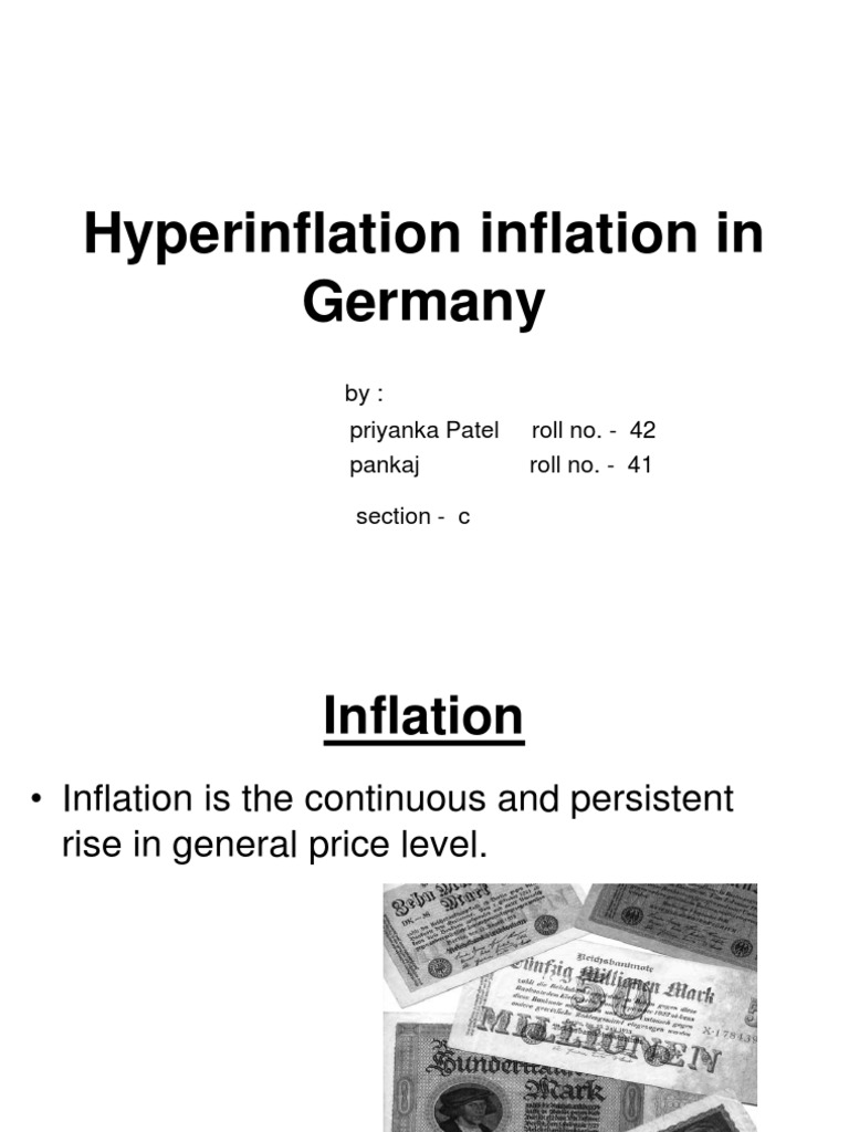 Hyperinflation Inflation in Germany | PDF