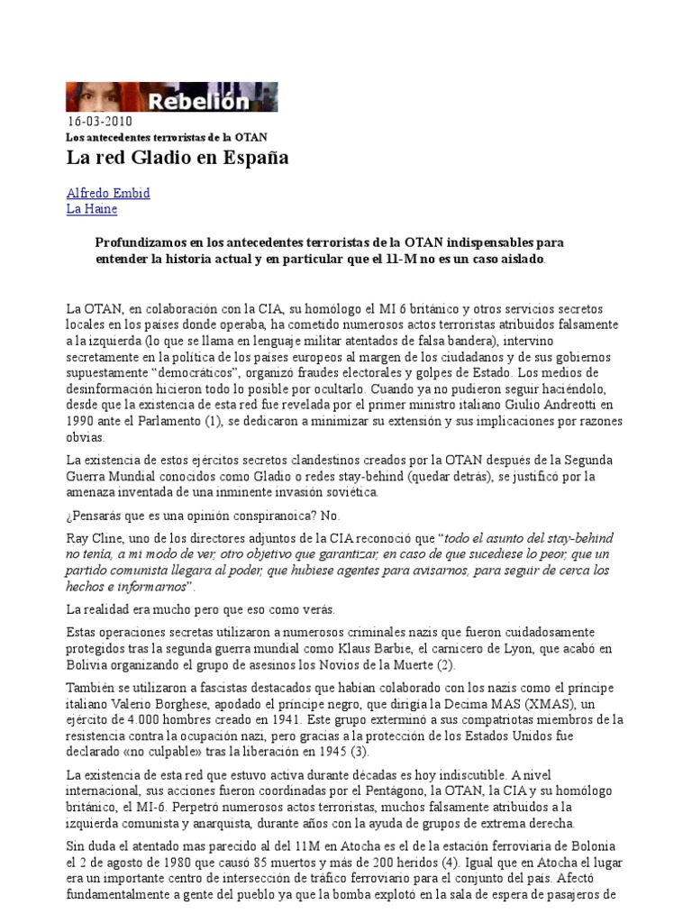 Zafio | PDF | Agencia Central de Inteligencia | Ataques del 11 de ...