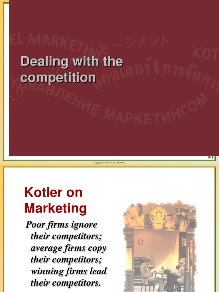 Dealing With Competition | PDF | Competition | Strategic Management
