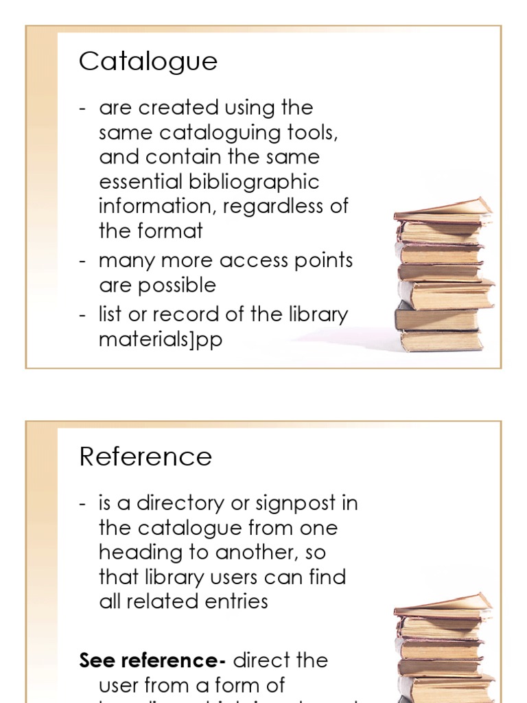 Catalog in Card and MARC Format | PDF | Cataloging | Library Science