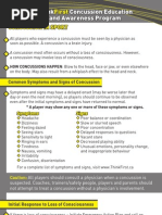 Scat 5 | PDF | Concussion | Foot