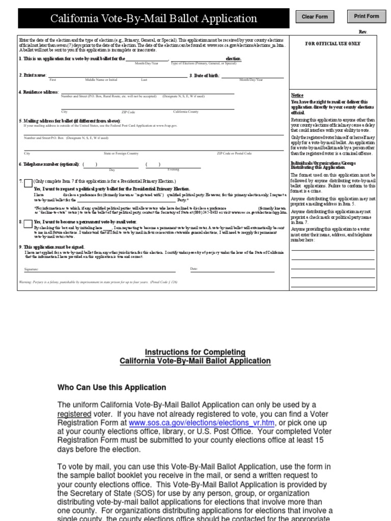 Vote by Mail App | PDF | Postal Voting | Voter Registration