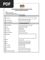 Borang Capaian. | PDF