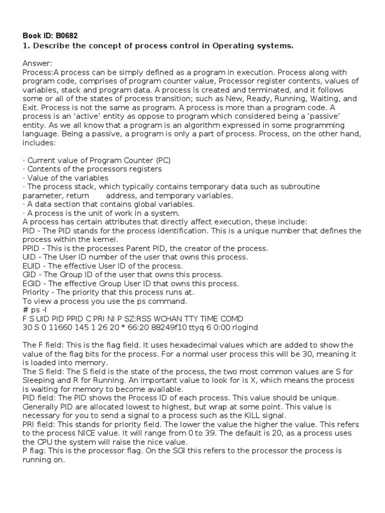 MC0070 | PDF | Virtual Machine | Kernel (Operating System)