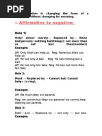 Voice Change - Exercise Sheet............... | PDF