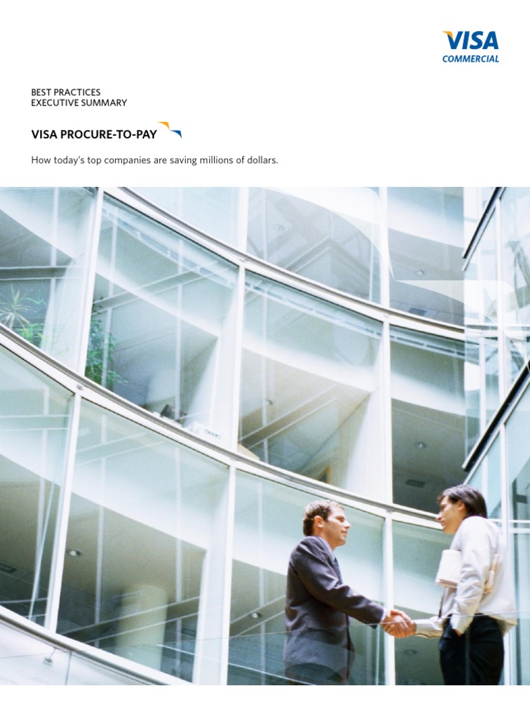 Procure To Pay Best Practices | PDF | Procurement | Visa Inc.