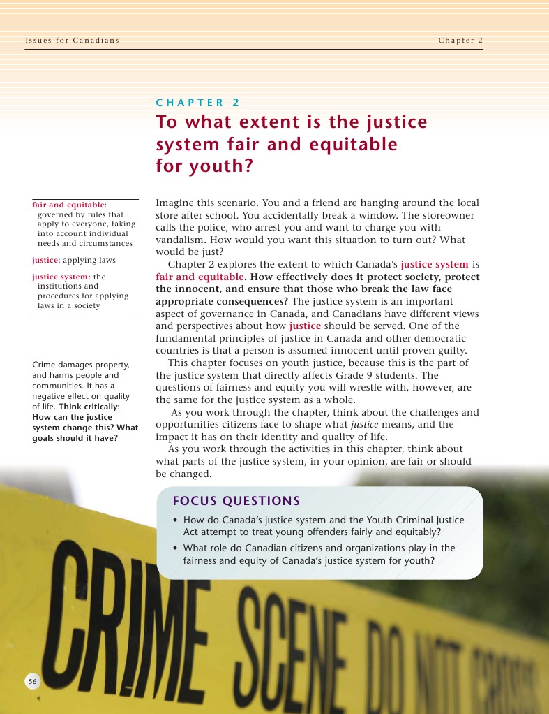 Fairness in Canada's Youth Justice System | PDF | Crime & Violence ...