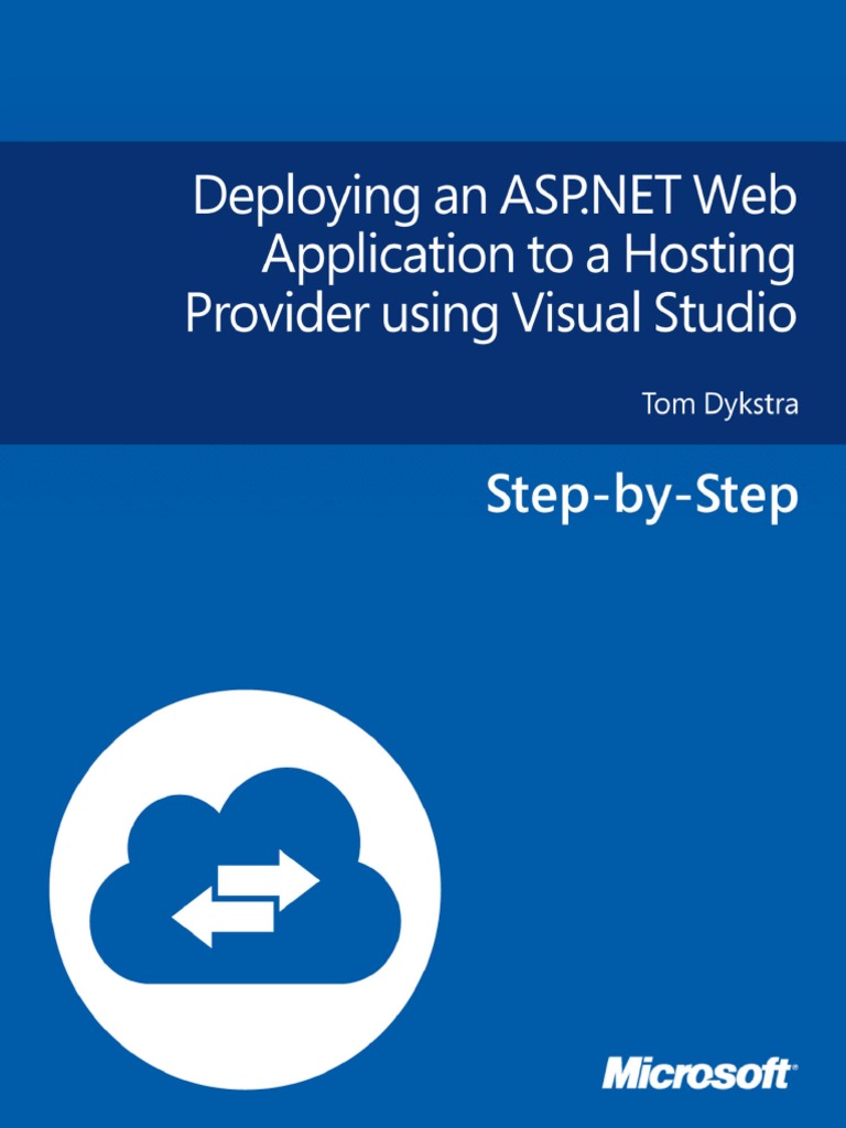 Deploying An ASP - Net Web Application To A Hosting Provider Using Visual Studio | PDF ...