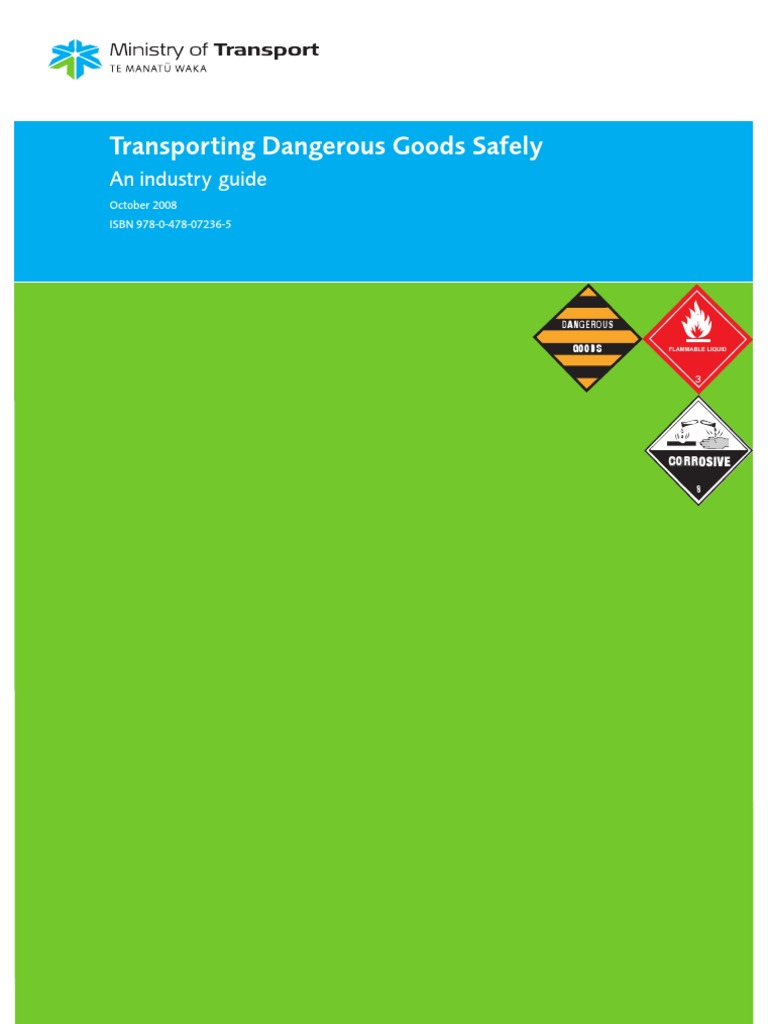 Transporting Dangerous Goods | PDF | Dangerous Goods | Packaging And ...