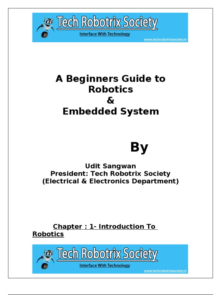 Beginner's Guide to Robotics Basics | PDF | Speed | Torque