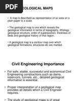 Rule of V in Structural Geology | PDF | Contour Line | Geology