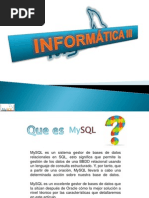 Sistema de Gestión de Bases de Datos Mysql | PDF | Mi sql | Software libre