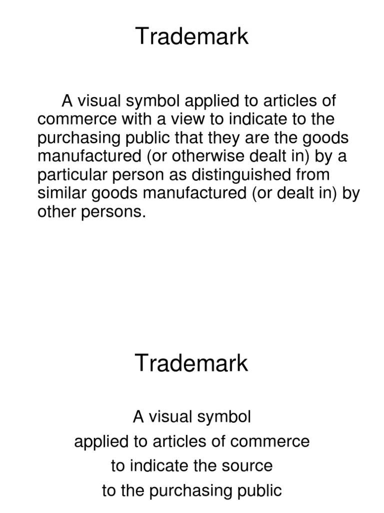 IPR Trademark | PDF